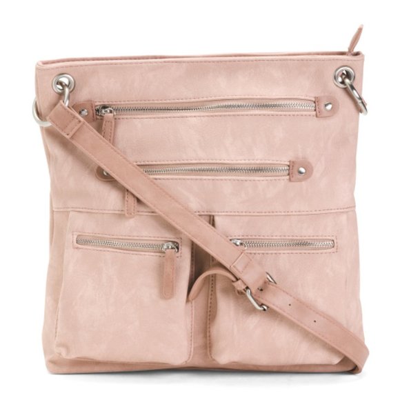 Shiraleah | Bags | Nwt Shiraleah Large Crossbody Bag Blush | Poshmark